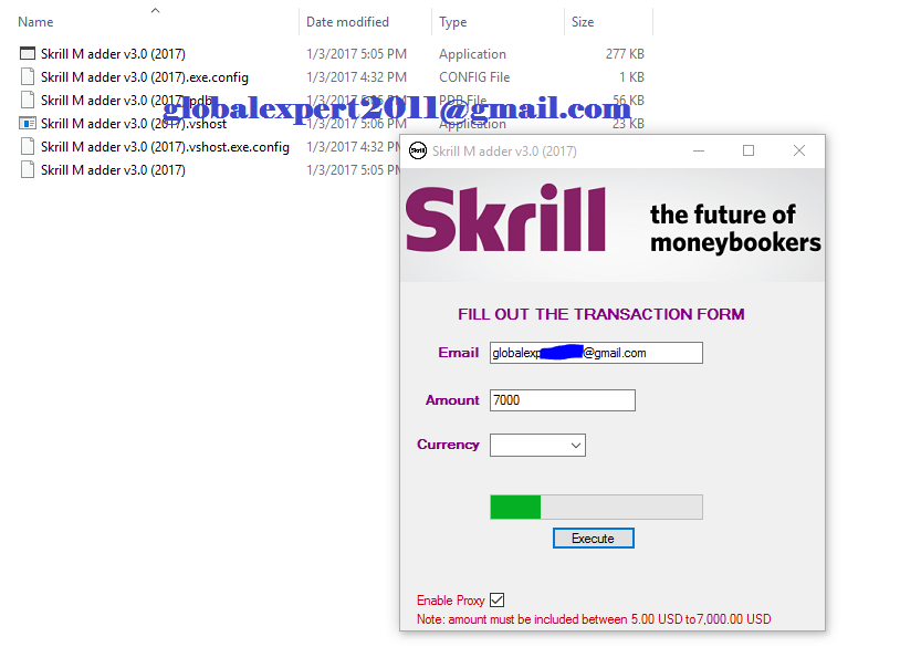 SKRILL LOADER SOFTWARE: SKRILL MONEY ADDER GENERATOR