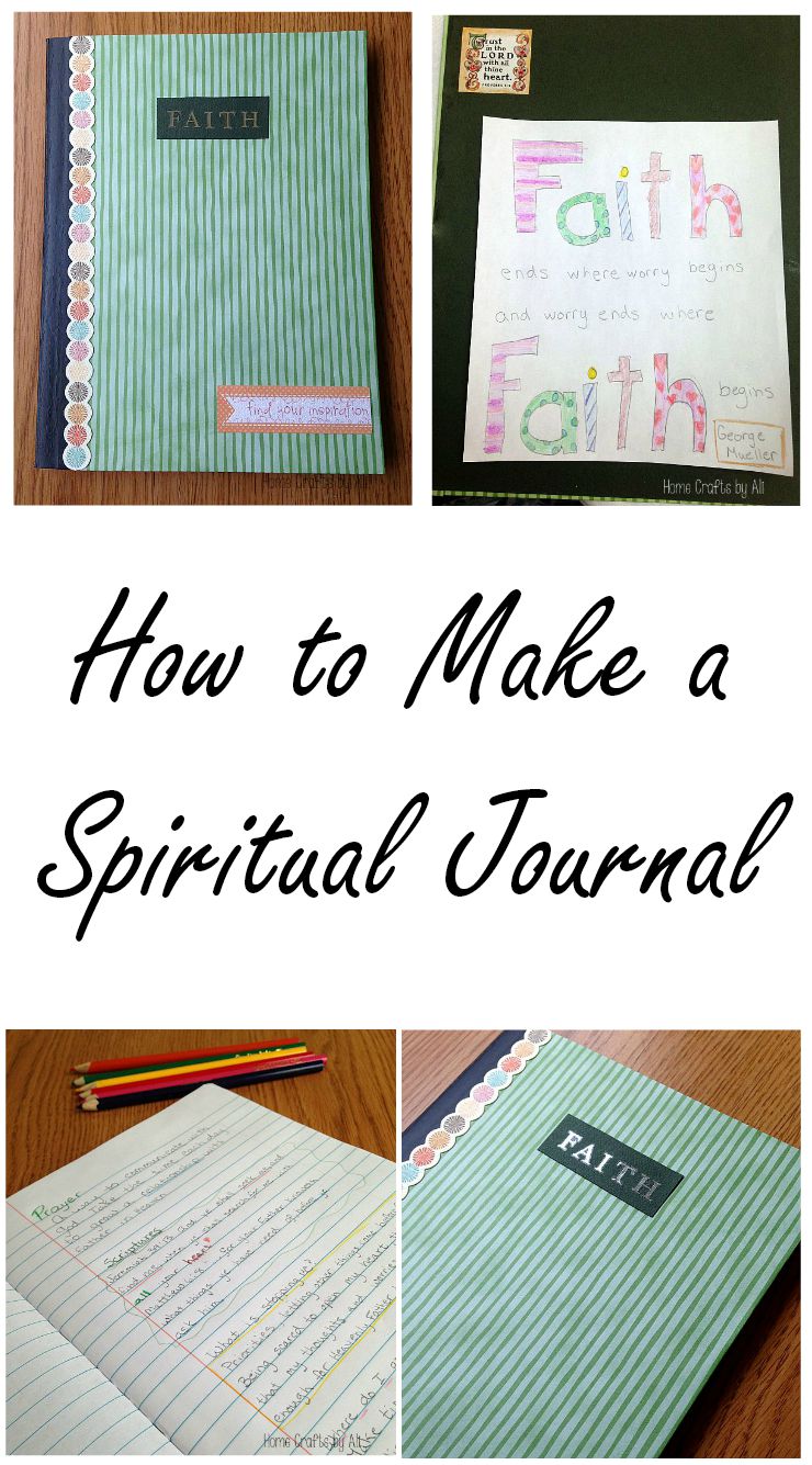 How to Make a Spiritual Journal - Home Crafts by Ali