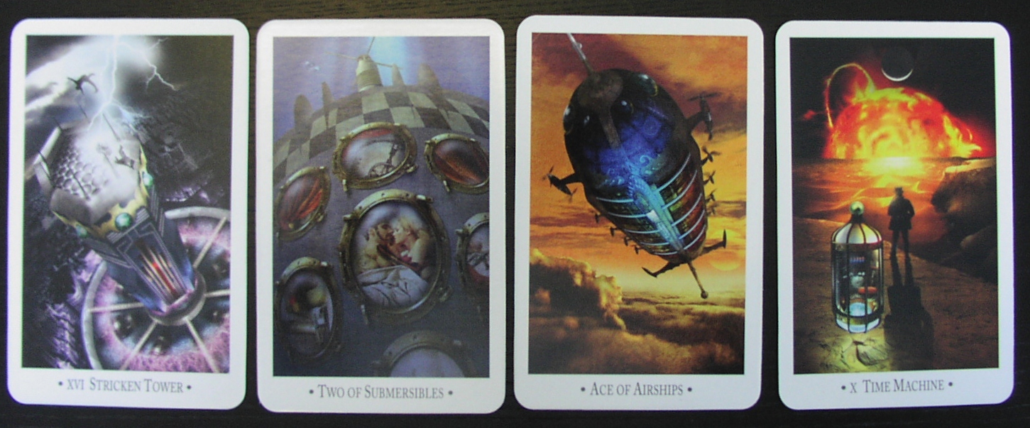 A bad witch's blog: Review: Steampunk Tarot: Gods of the Machine