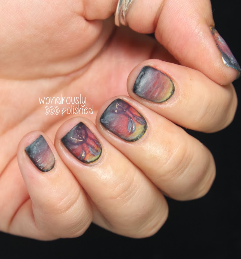Wondrously Polished: 31 Day Nail Art Challenge - Day 30: Inspired by a ...