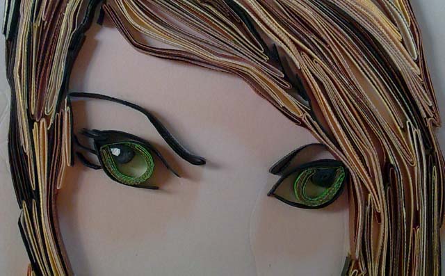 A Journey into Quilling & Paper Crafting: Quilled Picture Portrait of ...
