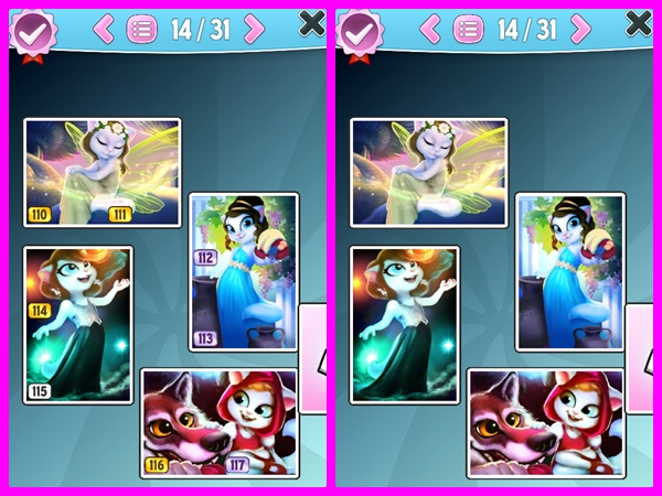 My Talking Angela - Álbum de Figurinhas Completo | All Stickers