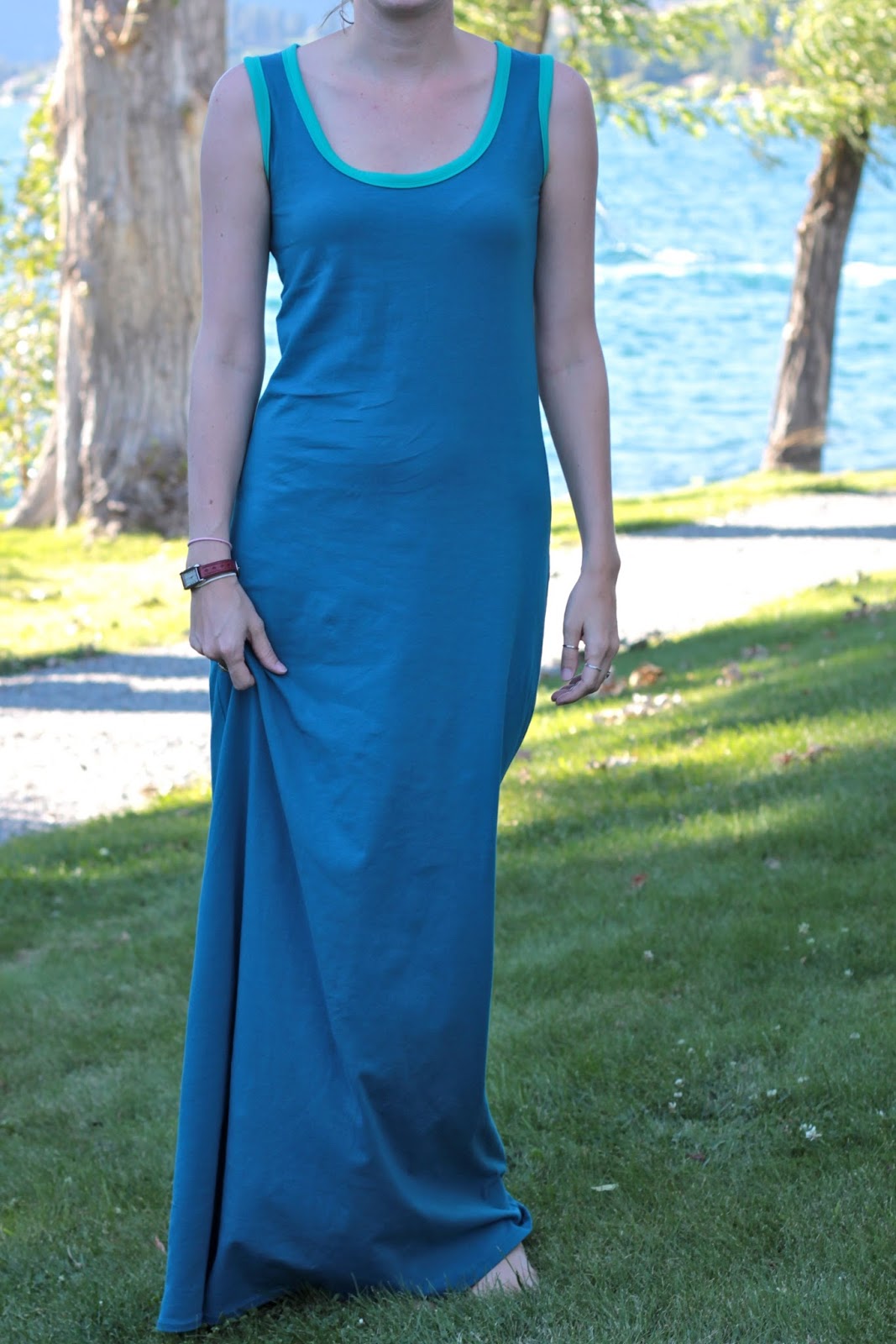 Fake It While You Make It: Manic Summer Sewing In The Form Of A Maxi Dress