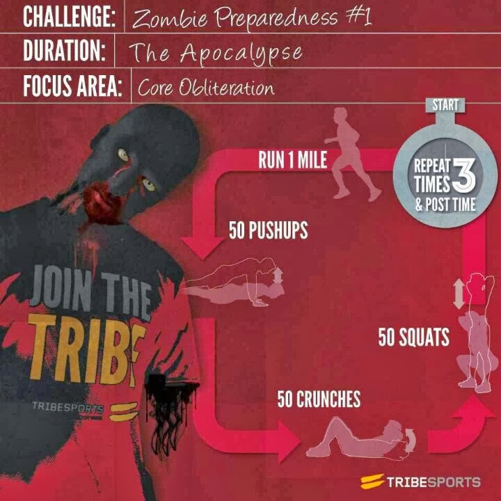 Fitness with Jamie: Zombie Inspired Work outs