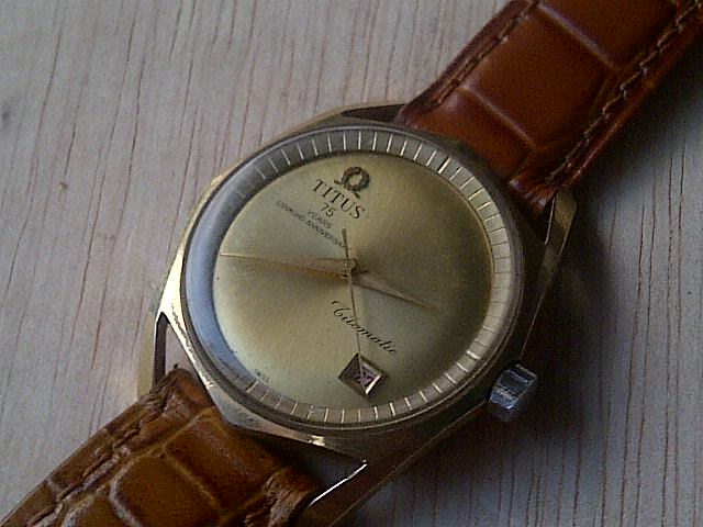 Jam tangan kuno antik dan MODERN: JAM KUNO LANGKA : TITUS TITOMATIC 75 ...