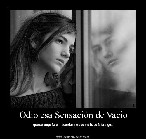 Diario de Blanca: TENGO MUCHO, ME FALTA ALGO