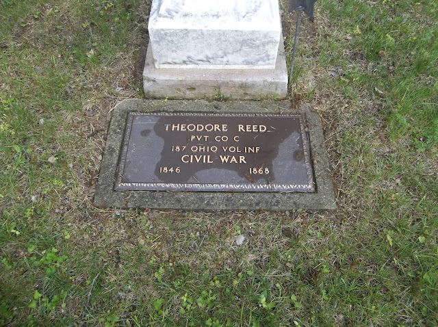 Travels of a Hobgoblin Taphophile: Theodore Reed (Civil War) - Amrine ...