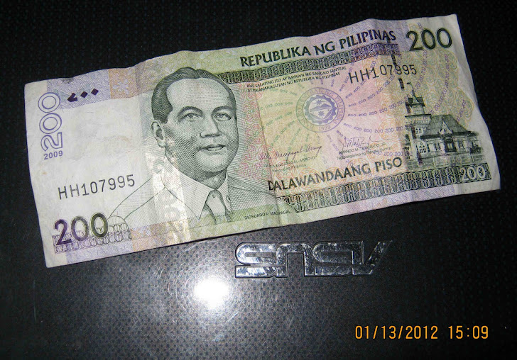 200 Philippine Pesos Paper Money