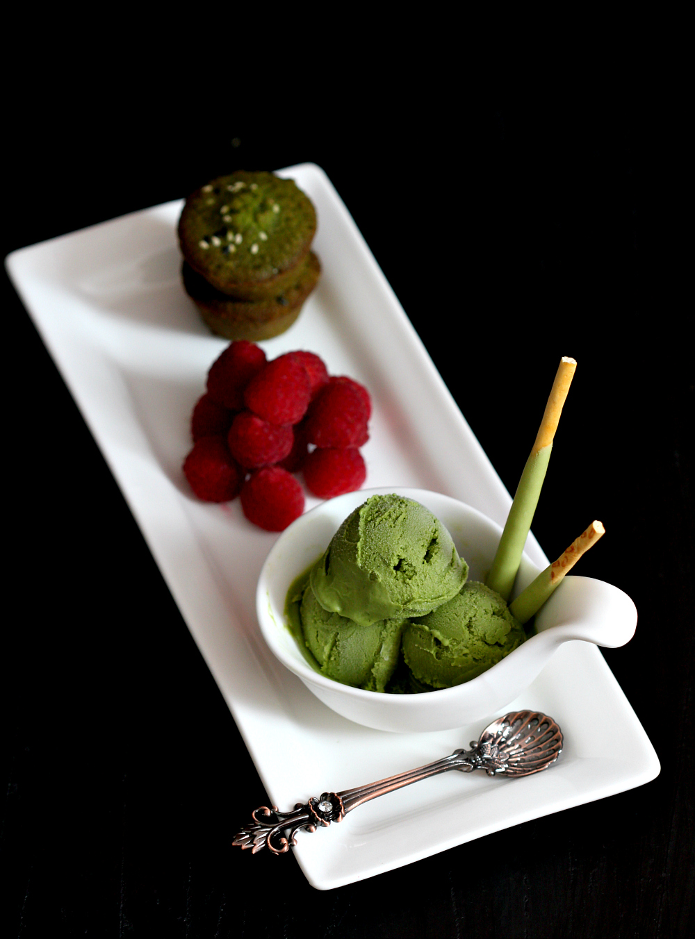Matcha ice cream