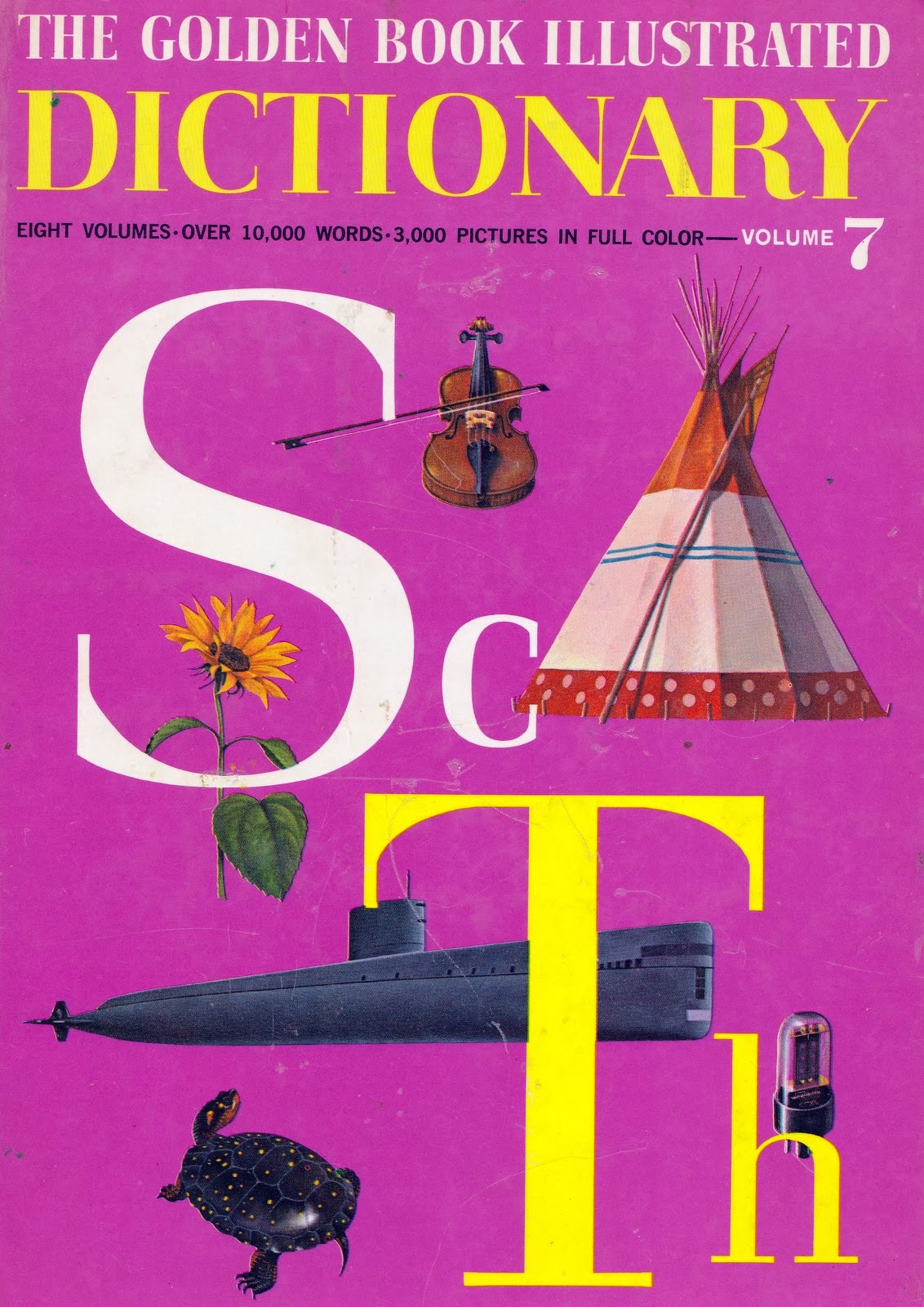 Vintage Books for the Very Young: The Golden Book Illustrated Dictionary