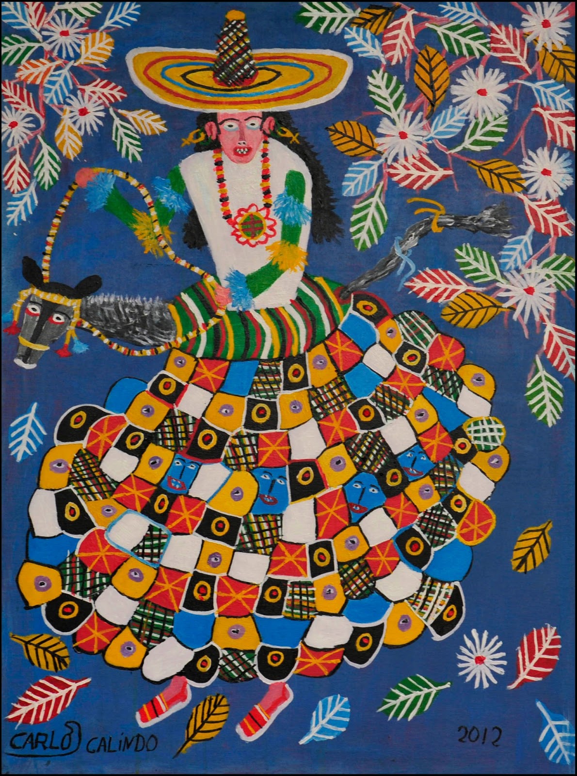 TODOS POR EL ARTE: RECORRIDOS Y LECTURAS: Carlos Galindo, La burriquita ...