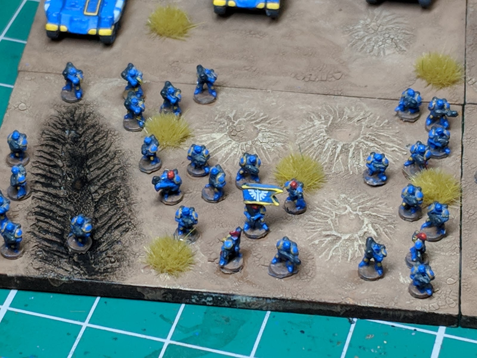 Mad Tin Hatter!: Finished!: Vanguard Miniatures 3mm Sci Fi