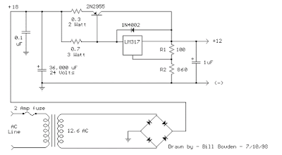 Voltage Regulator with Pass Transistor Using LM317T - electronics