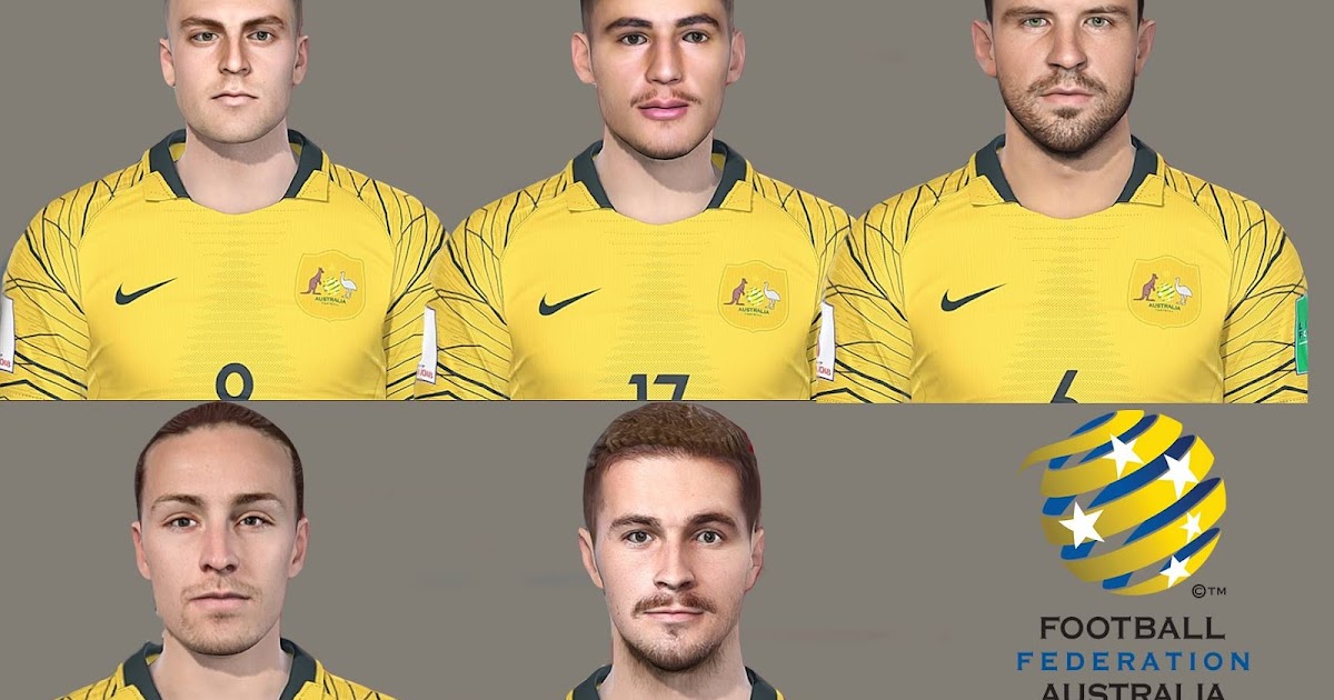 pes-modif: PES 2018 FACEPACK Australia V2 by Facemaker VN HUY BUI