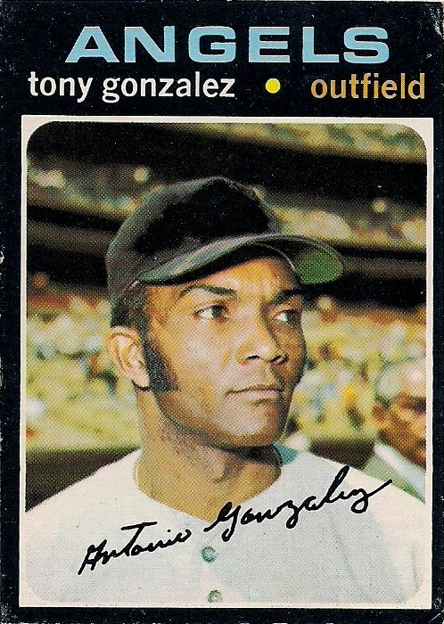 Topps 1971: no. 256 - tony gonzalez