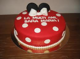 Modele Tort: TORT MINNIE MOUSE