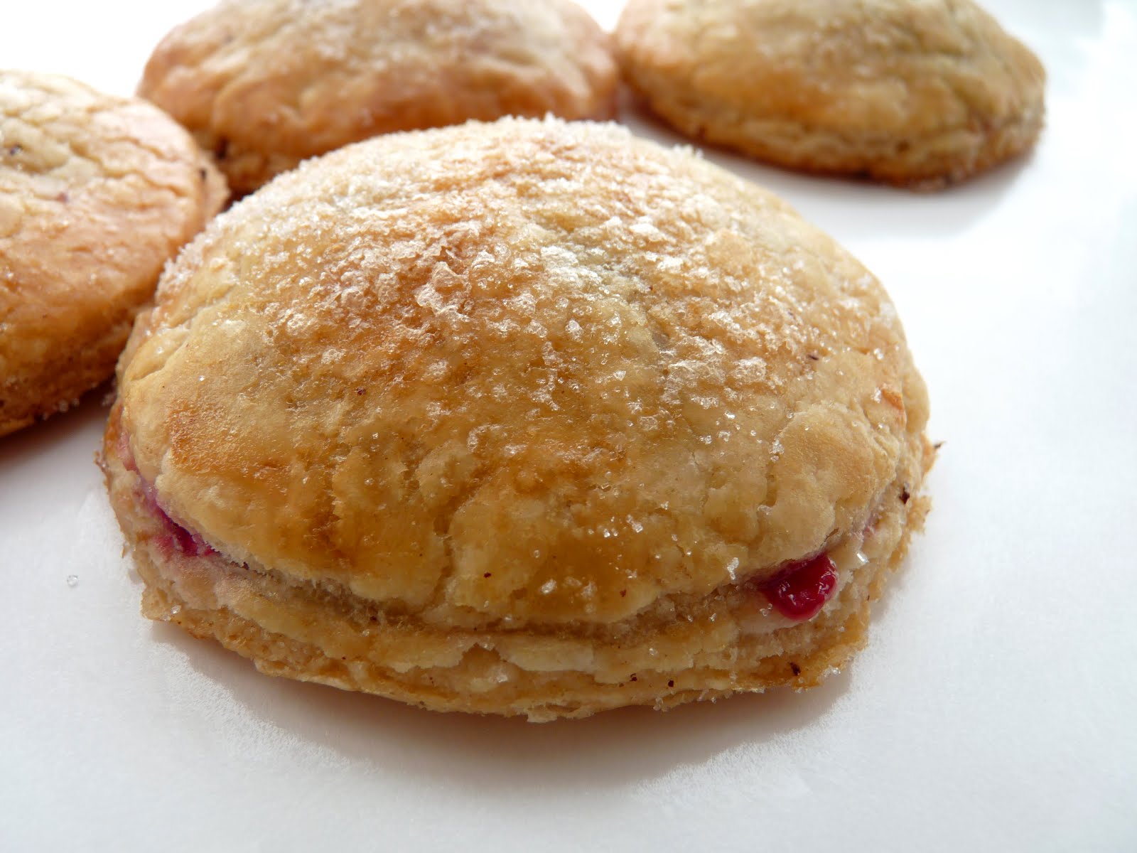 :pastry studio: Raspberry Chocolate Cream Pastries