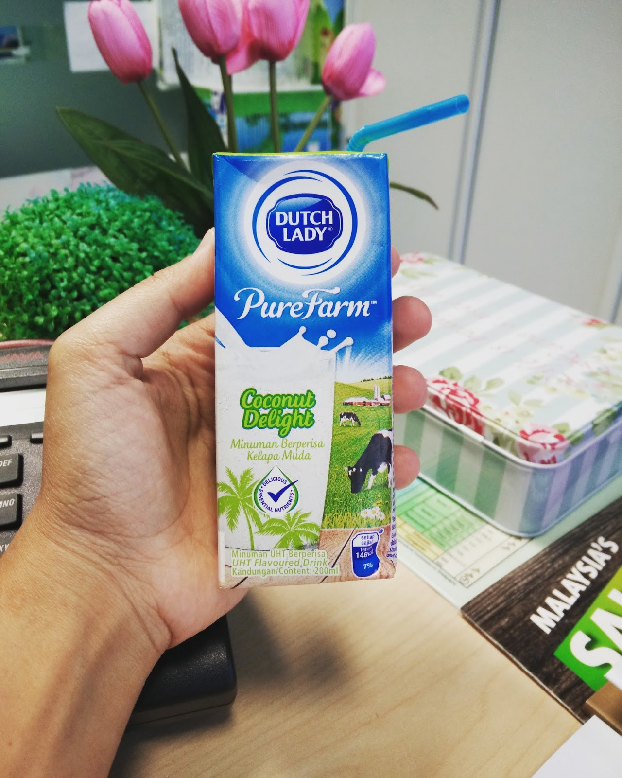 cherish every cherry: Yummy Dutch Lady Coconut Delight Milk