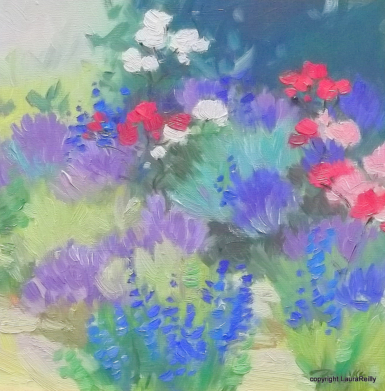 Laura Reilly's Painting Journal: "Home of the Peaceful Bee" - original ...