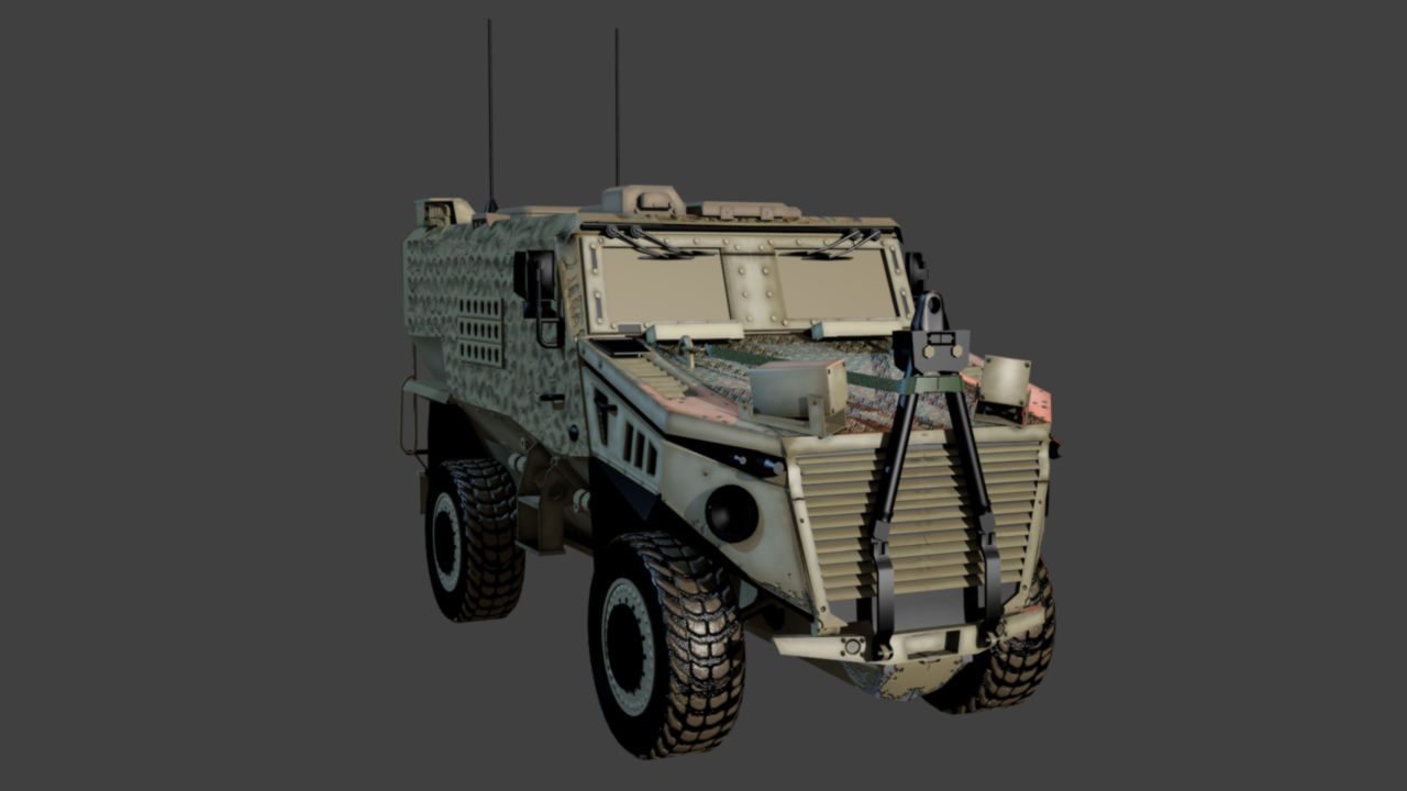 内装付き戦車を実装の Arma 3 用 MOD Burnes Armories で Foxhound 装甲車など開発中 | 弱者の日記 ...