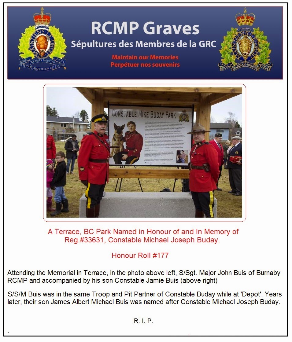 RCMP/GRC Grave Discovery & Information Website: www.rcmpgraves.com: In ...