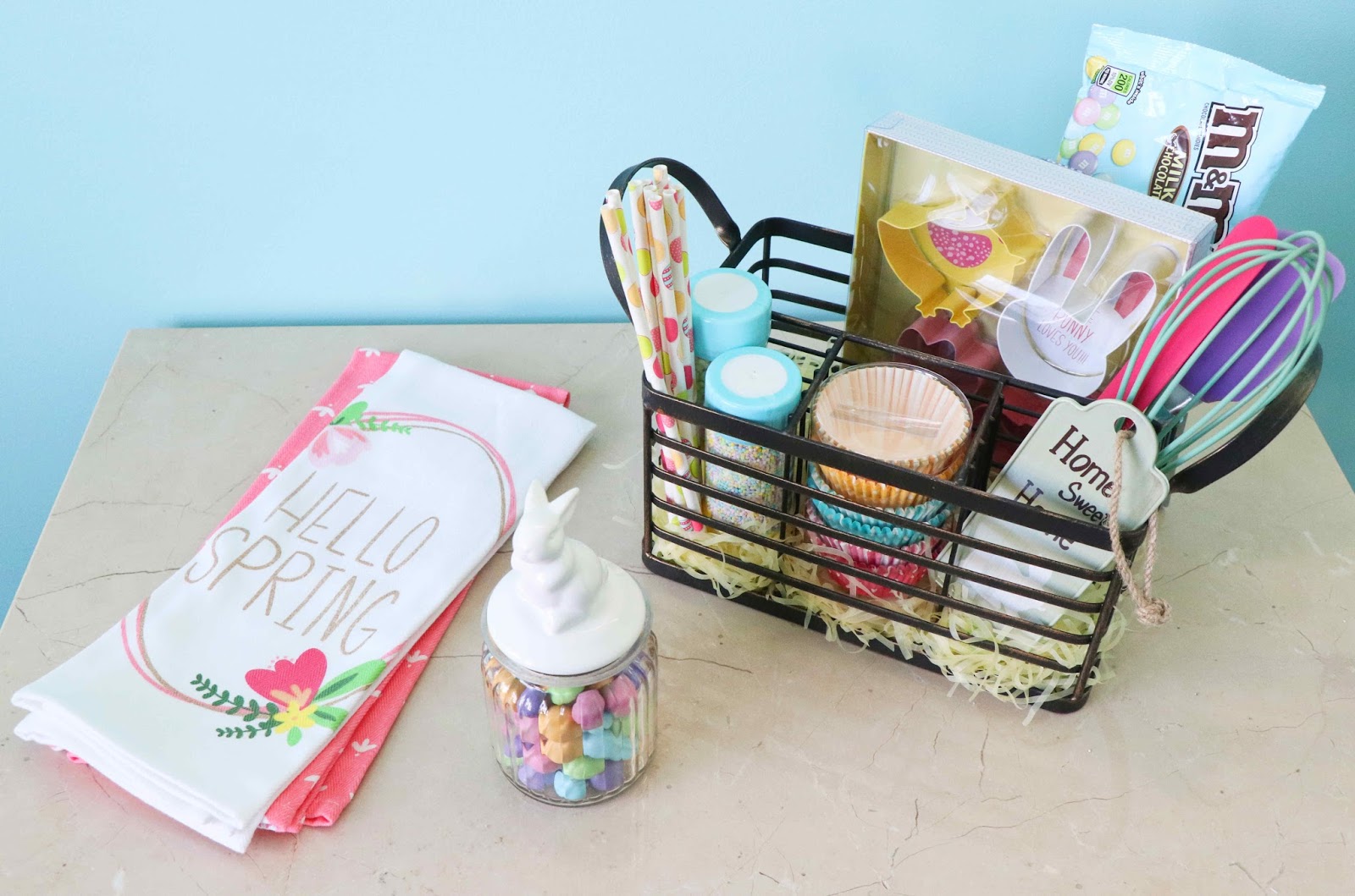 borrowed heaven: Kitchen-Themed Easter Basket