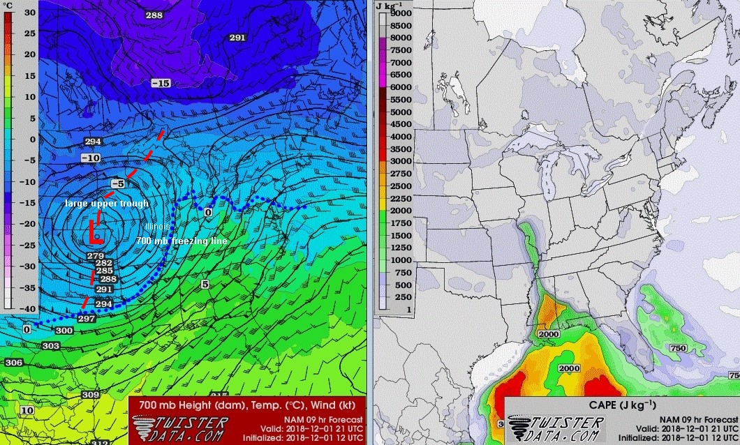Jon Davies Severe Weather Notes: A December (!) cold-core tornado ...