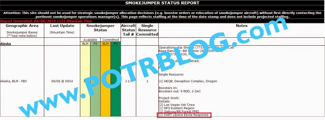 Pissin' On The Roses: USAID DART: Alaska SmokeJumpers Deploying to ...