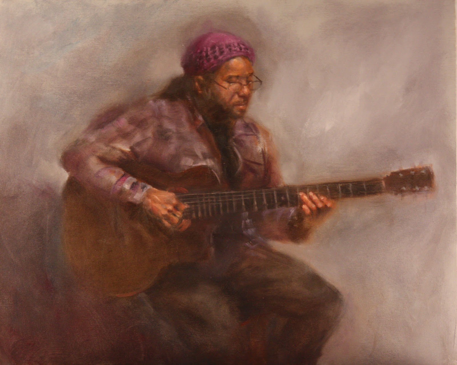 OzellHudson Fine Artist: Paintings from "Expressive Musicians ...