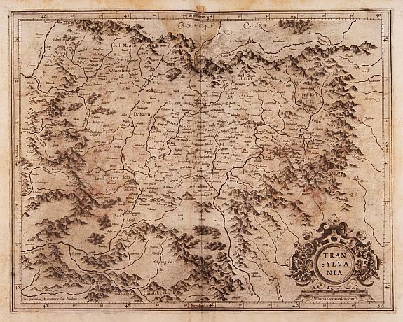 Maps of Transylvania