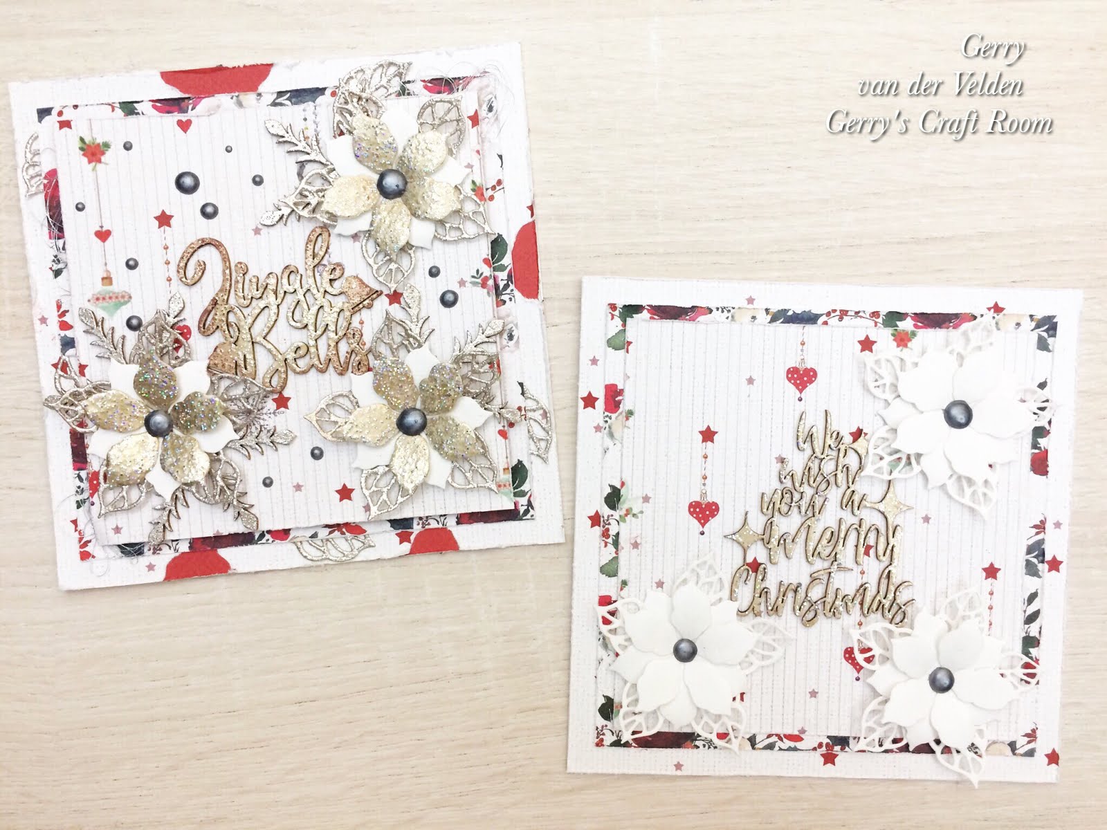 1 card 2 ways easy & extravagant - Gerry's Craft Room