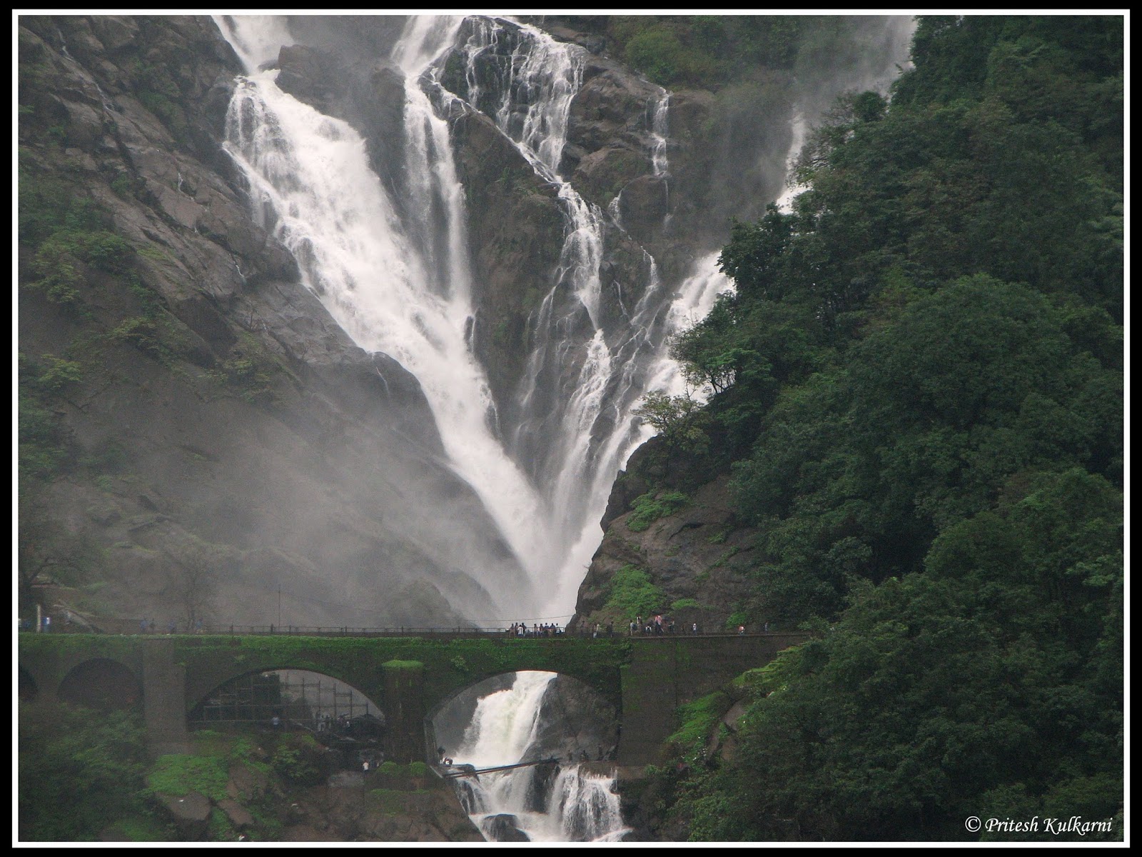 Travel blogs: Dudhsagar Waterfall Rail Trek 2013