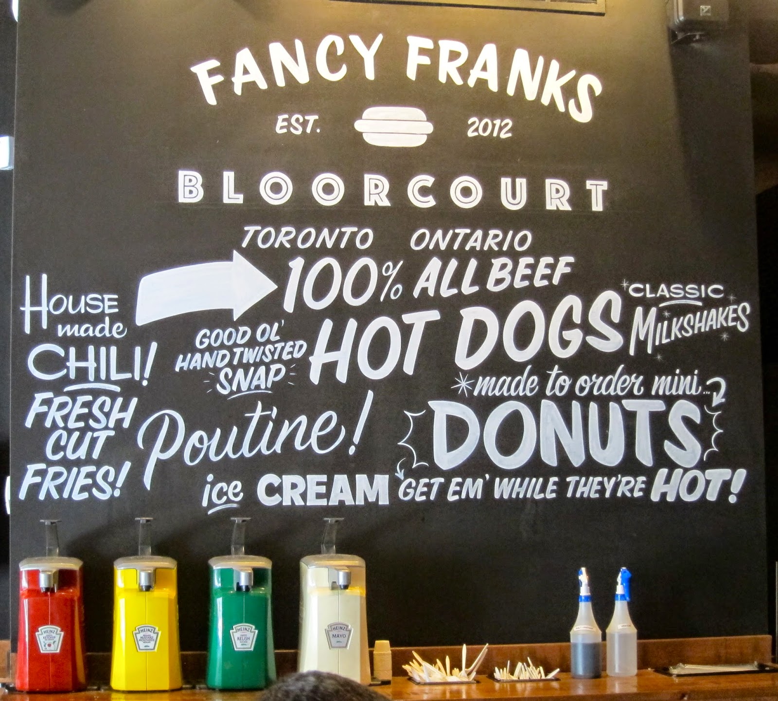 Starving Foodie: Fancy Franks Fancy Gourmet Hot Dogs