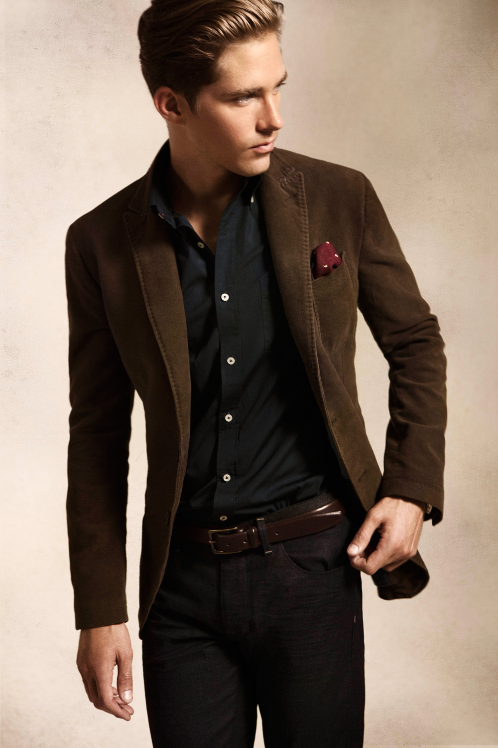 Madeleine Rose Yen: Simple Coat For Men's | Massimo Dutti September ...