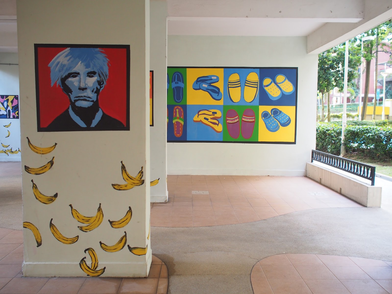 [What to do in Singapore] Appreciating Pop Art under the HDB Void Decks ...