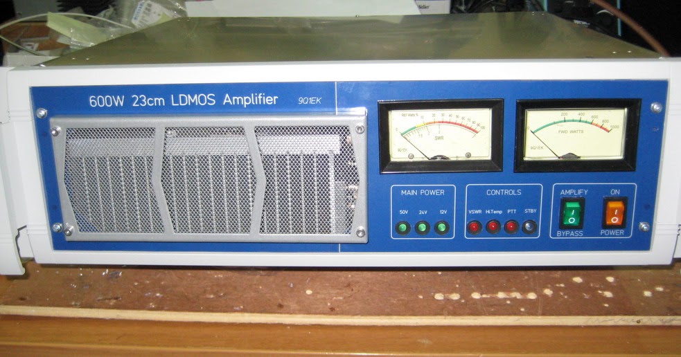 600w 23cm LDMOS Amplifier ~ ZS1II - VE2EK Amateur Radio Website