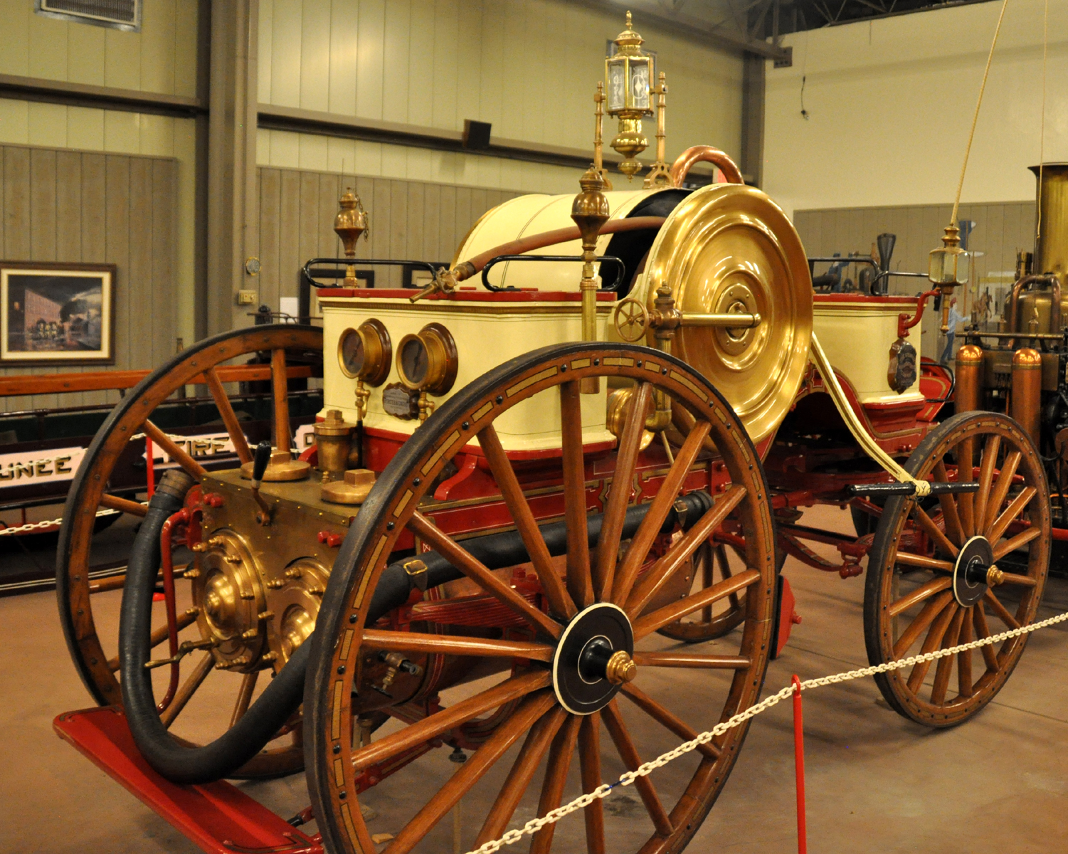 Clasic Car In The World: 1872 Steiner horse drawn water and chemical ...
