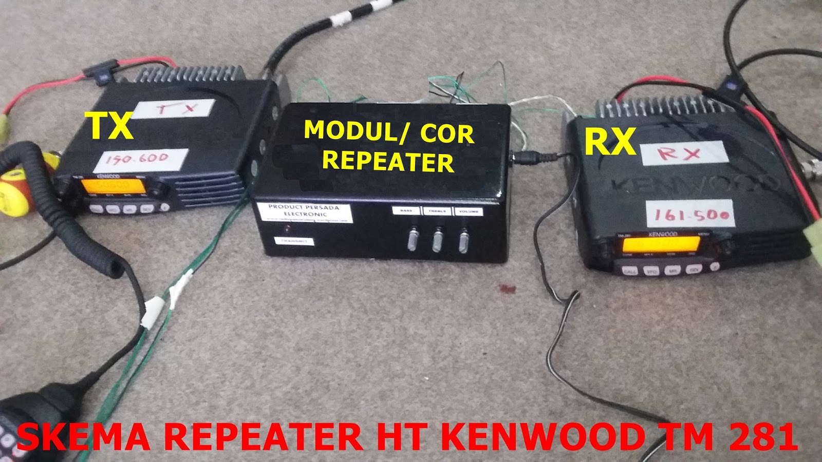 HOBBY RADIO COMMUNICATION REPEATER HT VHF/UHF: INTERFACE COR REPEATER HT