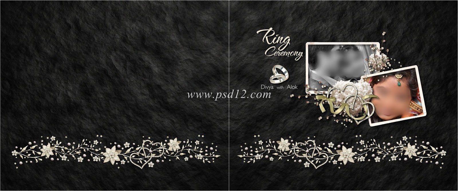 50+ Best Modern Wedding Album Cover PSD Designs & Templates - PSD12