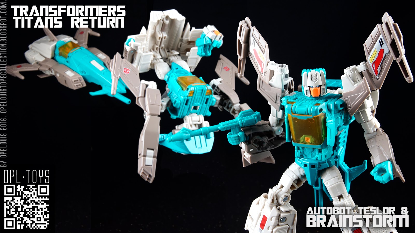 Opelouis's Toys Collection: Hasbro Transformers Titans Return, Brainstorm.