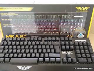 Main Games Makin Asyik dengan Gaming Keyboard Armaggeddon MKA-8C