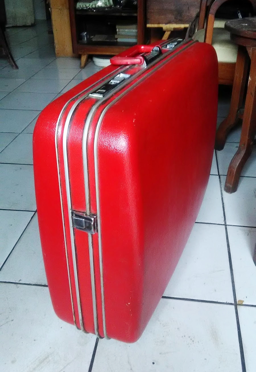 Gaya Antik Galeri : Koper Besar Jadul `Samsonite`Merah