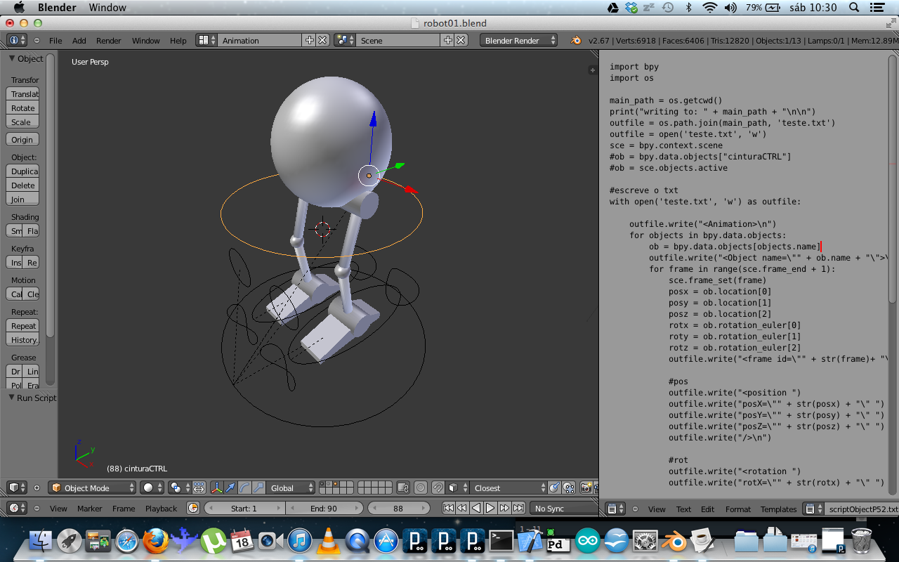 creativeC0d3r: Blender animation visualizer in Processing using XML ...