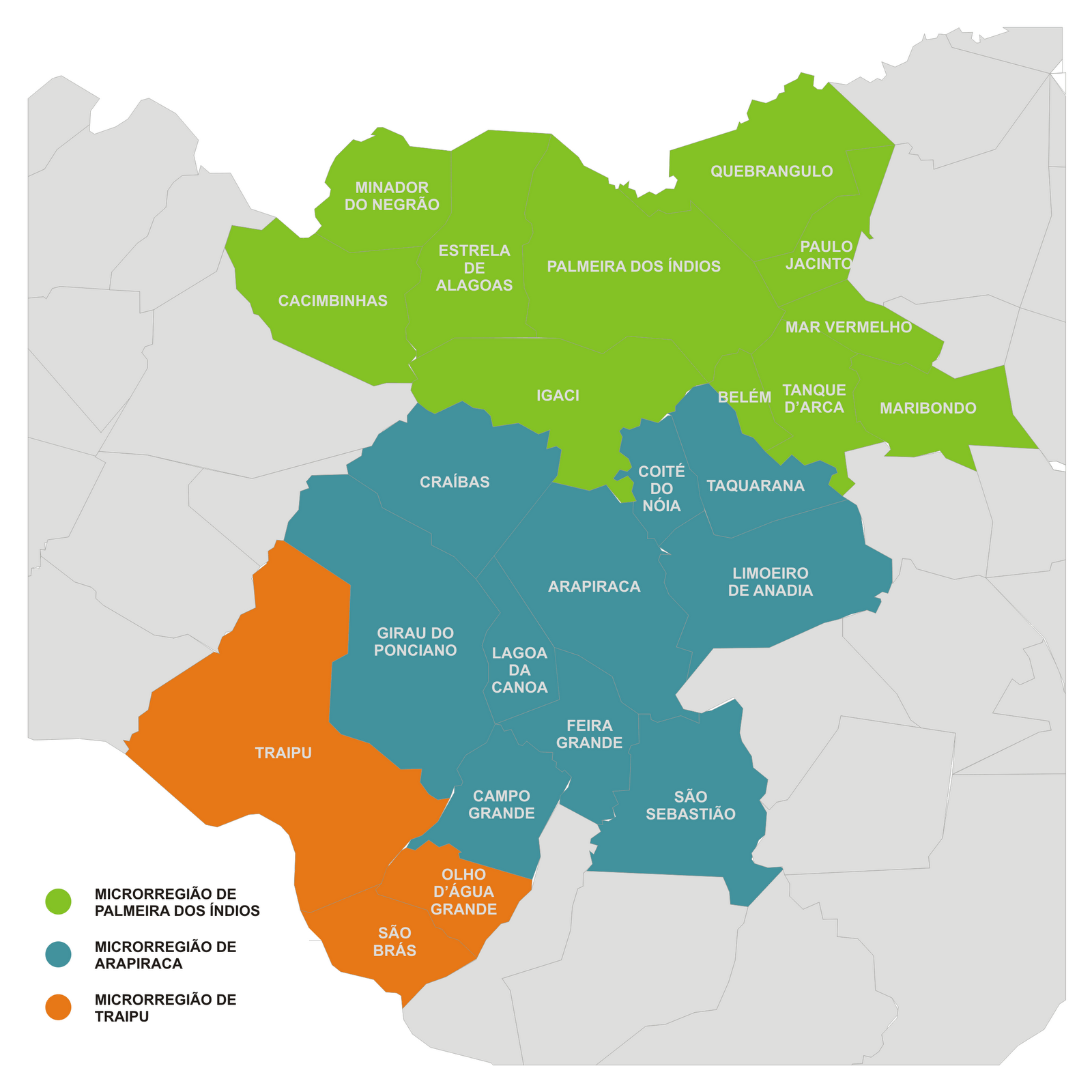 MAPEAMENTO DO PATRIMÔNIO CULTURAL DO AGRESTE ALAGOANO: MAPA DOS ...