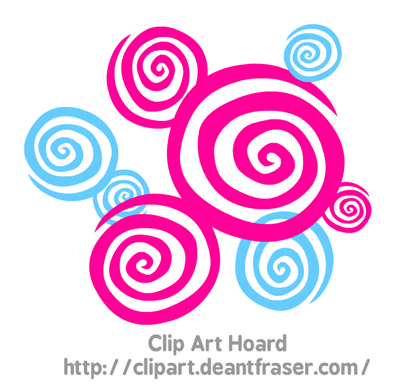 Clip Art Hoard: Crazy Swirls