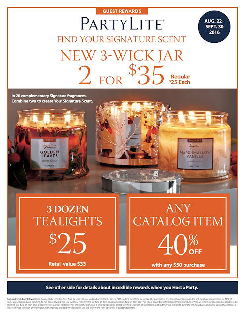PartyLite Fans: New Catalog Has Arrived!