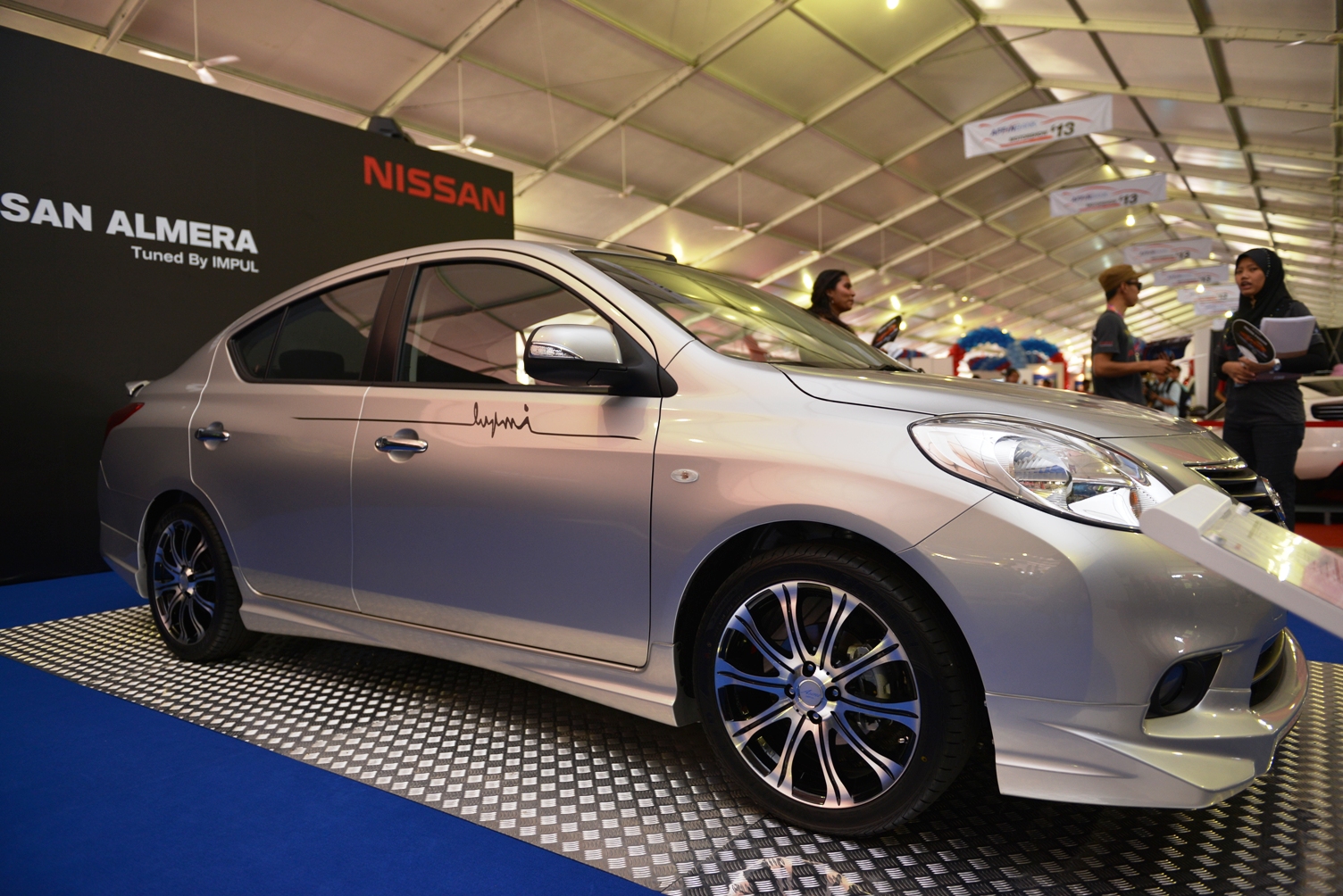 ASIAN AUTO DIGEST: Nissan Almera 1.5L Impul Edition Full Bodykit ...