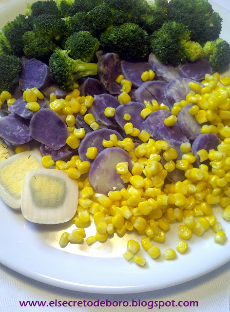 El Secreto de Boro: Ensalada Violet