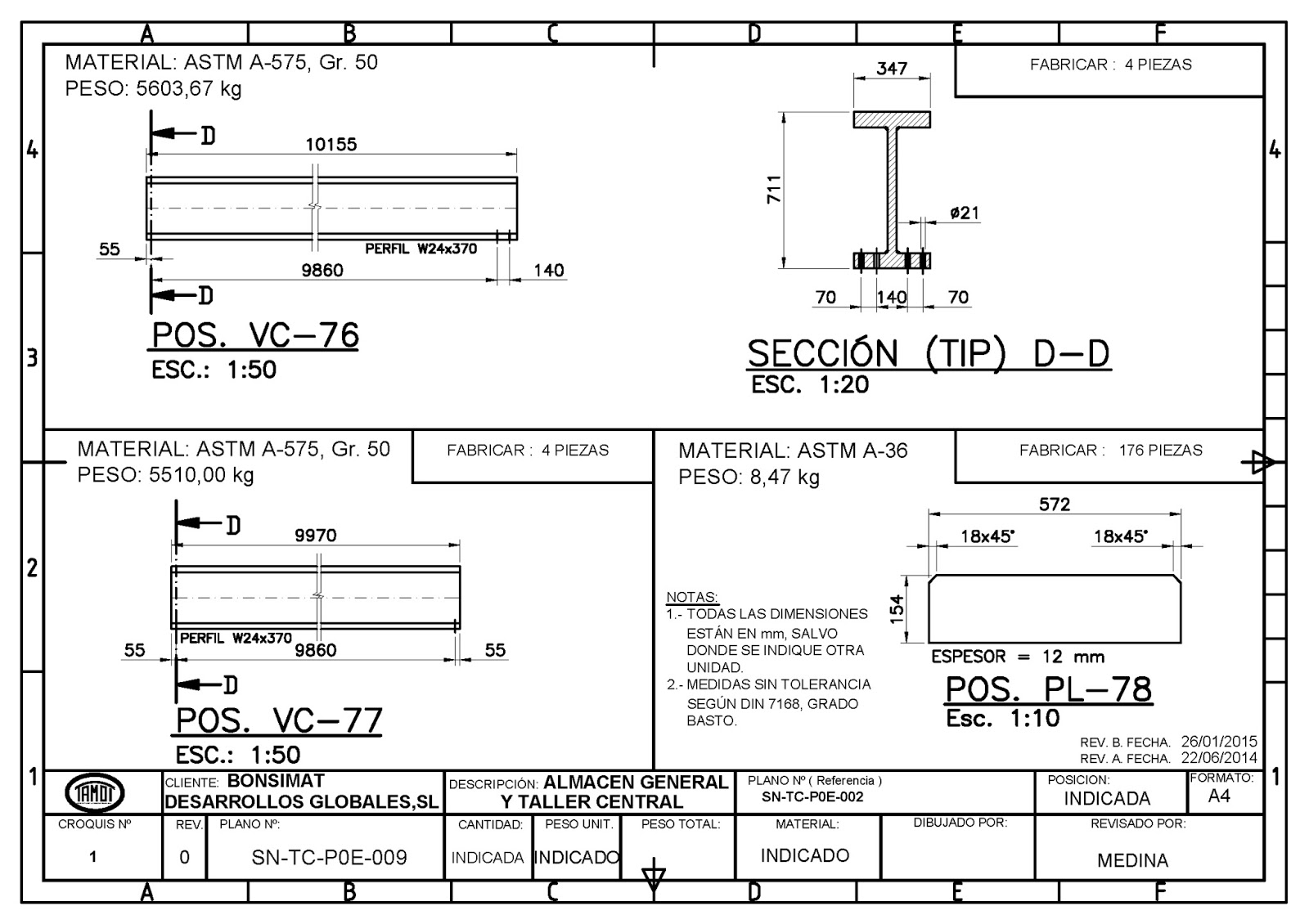 Edgar Gutiérrez: Proyectos: Elaboración de Planos de Fabricación y ...
