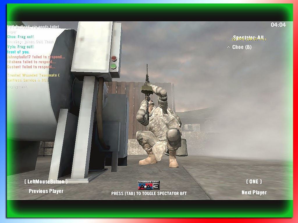 America's Army 3: Recce Rectal Cranial Inversion Redleg Rectal Cranial ...